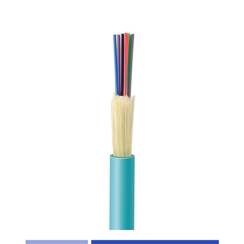 6 Strand Indoor Fiber Optic Cable OM3 50/125um Tight Buffered LSZH ...