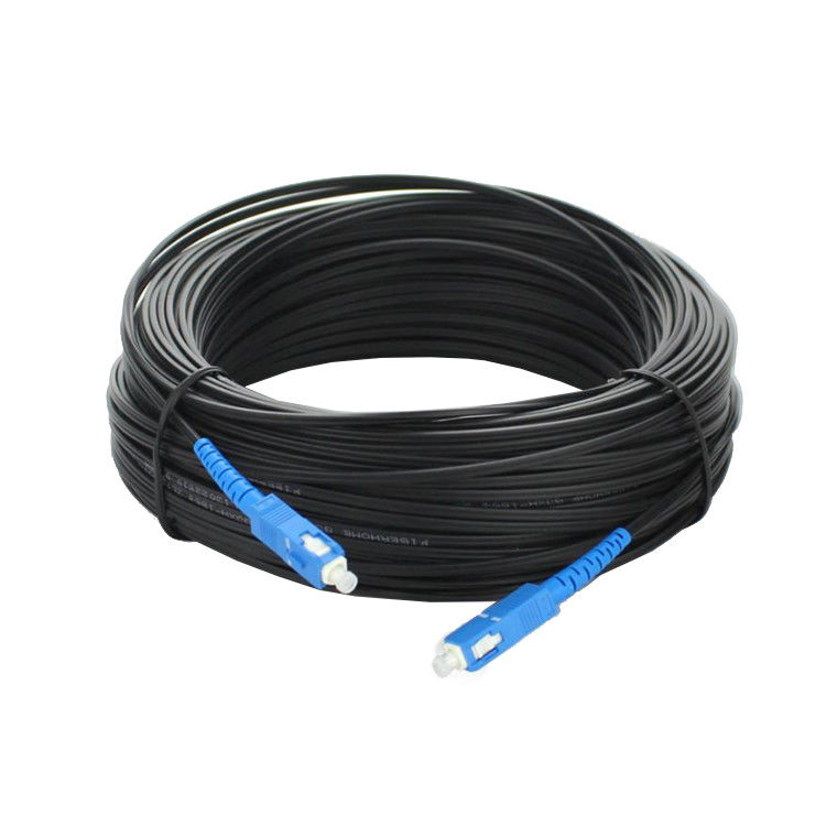 Singlemode FTTH Drop Patch Cord SC UPC G657A1 Simplex LSZH 3m High Strength