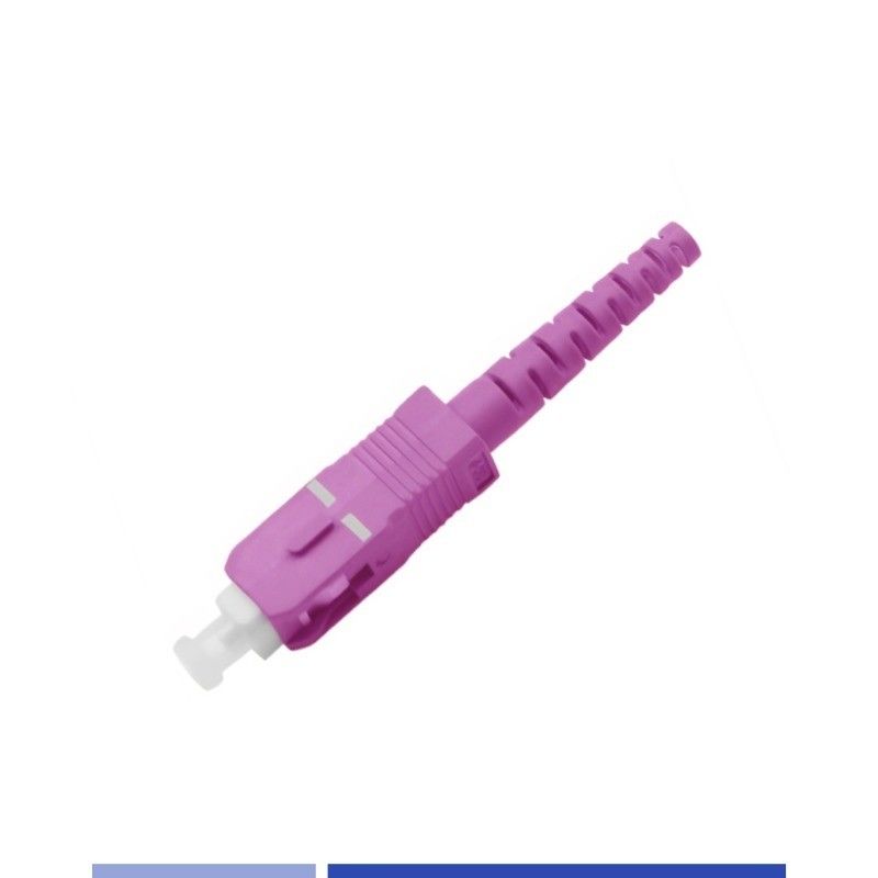 OM4 Multimode Fiber Optic Connector SC UPC 2.0mm Simplex Fiber Connector