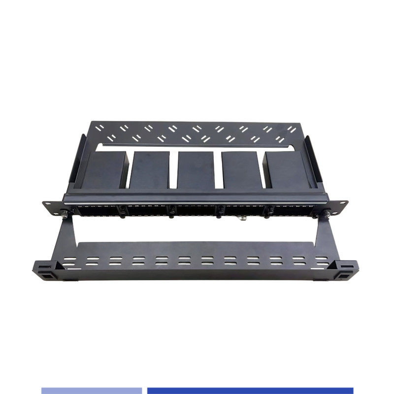 120 Fibers MPO Fiber Patch Panel 1U 19" Rack Mounted Corrosion Proof