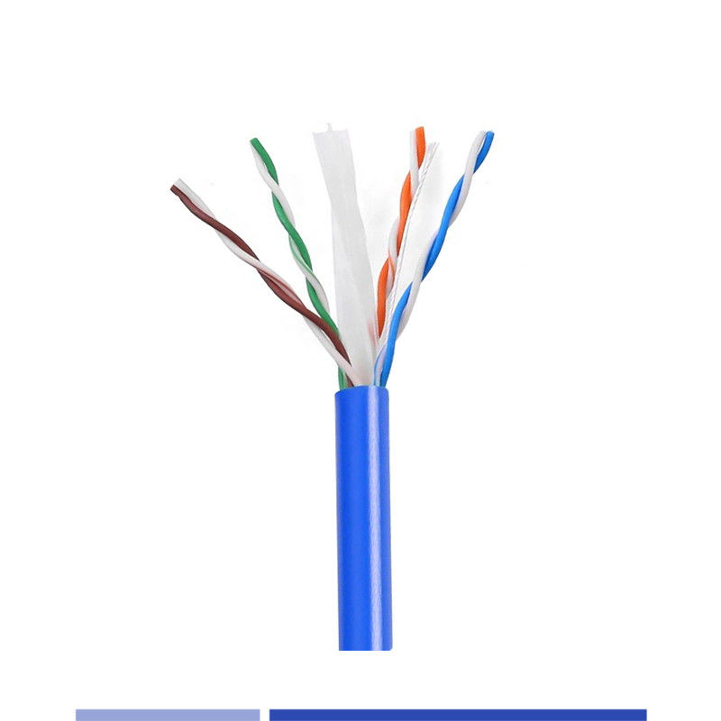 23AWG Solid Copper UTP Cat6A Cable 4 Pair LSZH Jacket UTP Network Cable