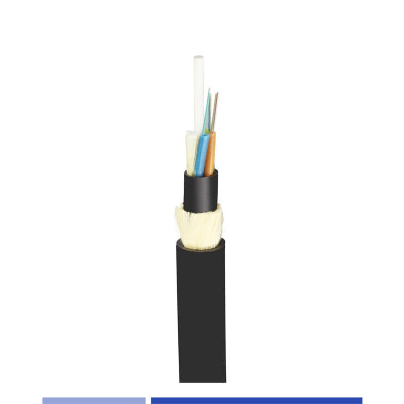 12 core ADSS Fiber Optic Cable Singlemode OS2 Double Jacket Span 100m PE