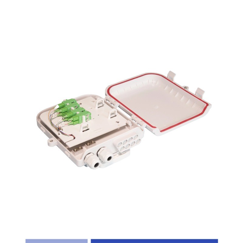 8 Port SC Simplex Fiber Optic Distribution Box for FTTx Networks