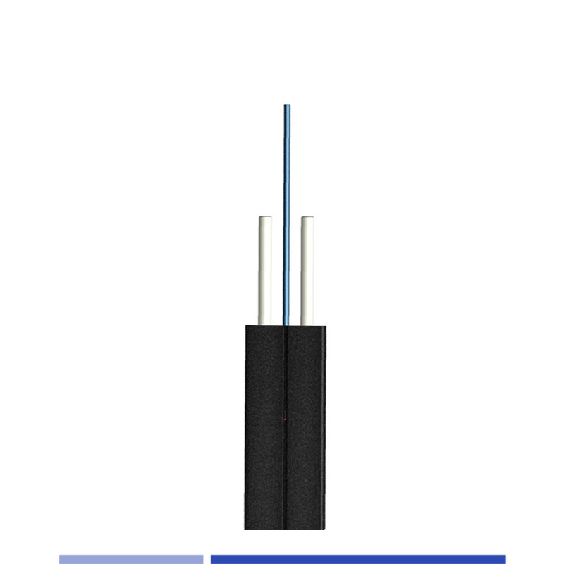 Bow Type 2 Fiber Fiber Optic Drop Cable Singlemode 9/125 SMF G657A1 ...