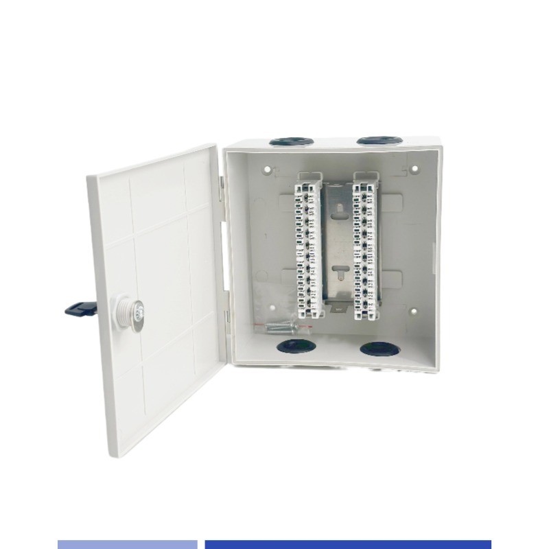 20 Pair Indoor Distribution Box For Telecom System Corrosion Resistance